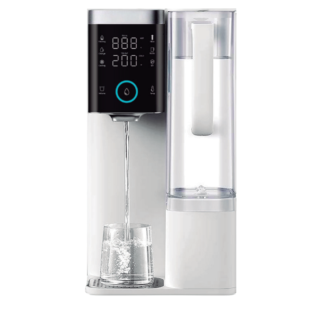 RETEC Touch HOT COLD Auftisch-Osmoseanlage mit Wechseltank