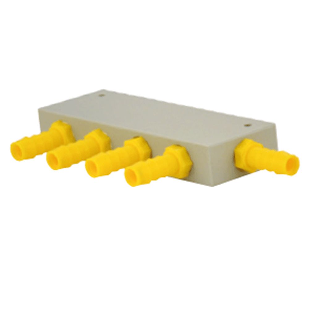 Wasser-Verteilerblock | komplett | mit 4 Abgängen