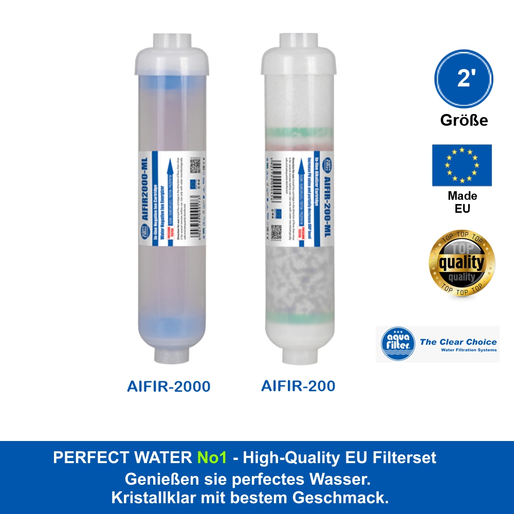 Kartuschen für Perfect Water No 1 RETEC